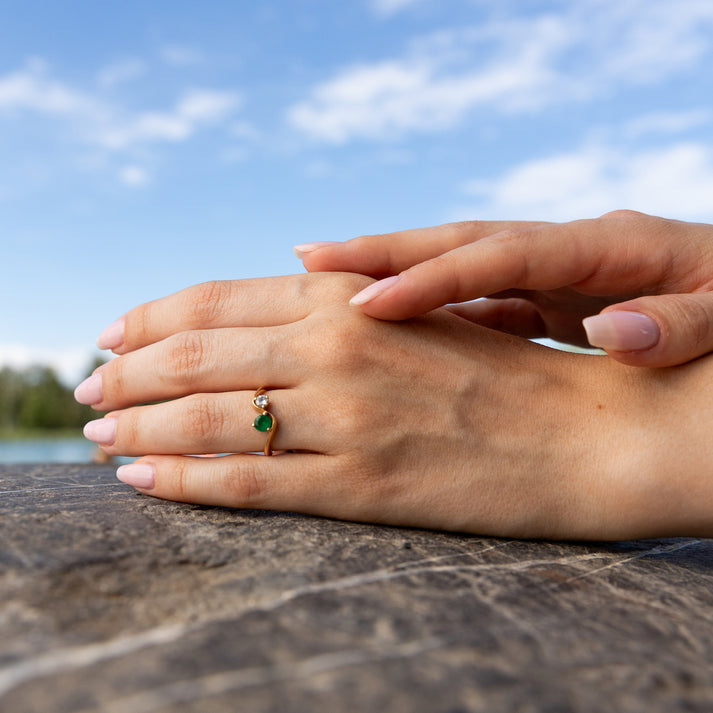 Two Homes Ring Andrea Forster Design by AndreasBook