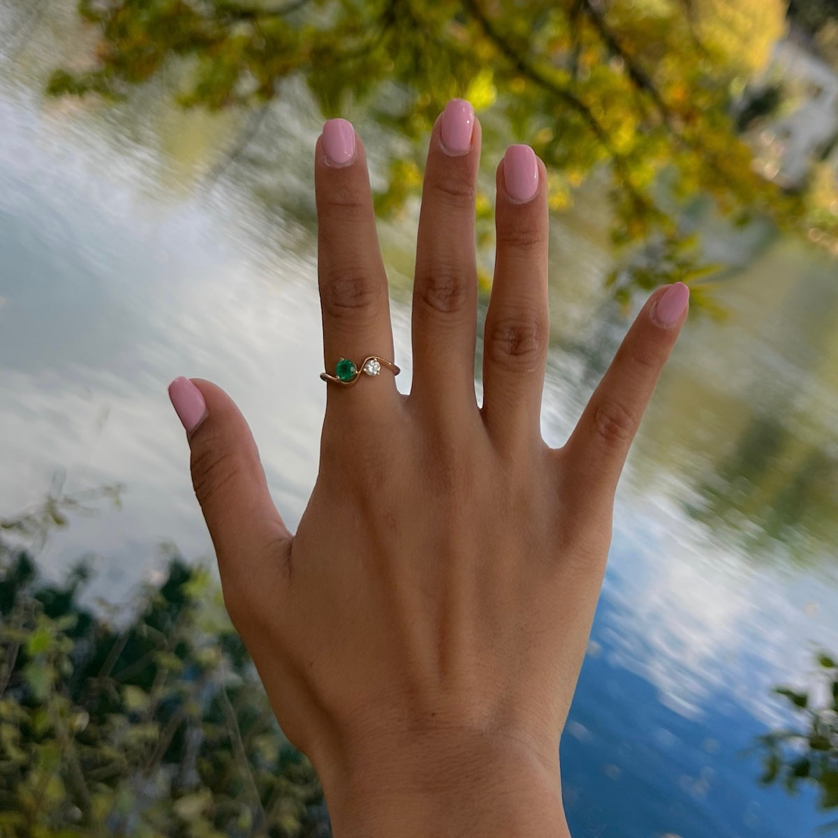 Two Homes Ring Andrea Forster Design by AndreasBook